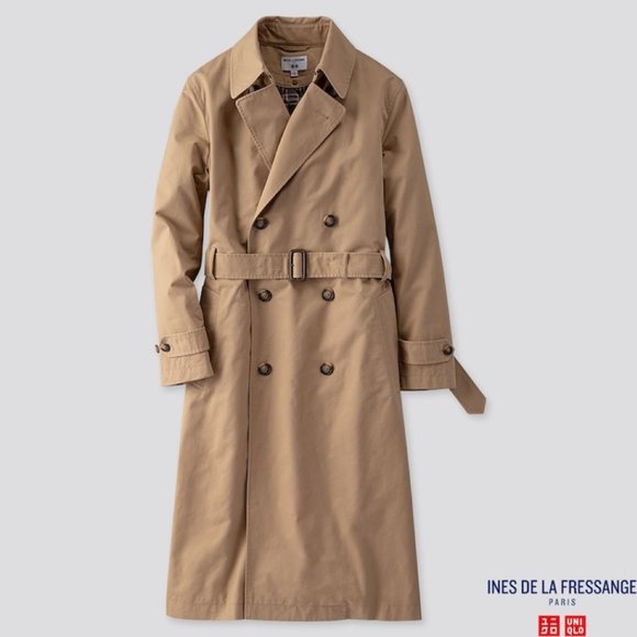 Uniqlo Ines De La Fressange | Jackets & Coats | Uniqlo Women Trench Coat Ines De La Fressange ...